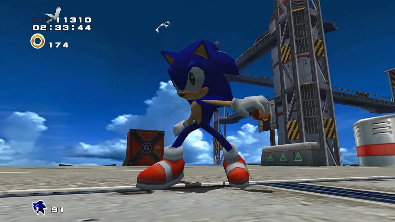 Sonic Adventure 2 Stage Complete Sequence (SA1 Style) - YouTube
