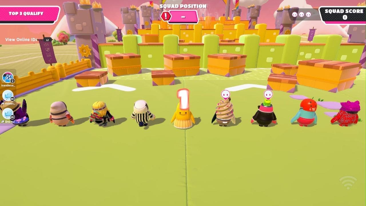 Fall Guys Wall Guy speedrun with one hand - YouTube