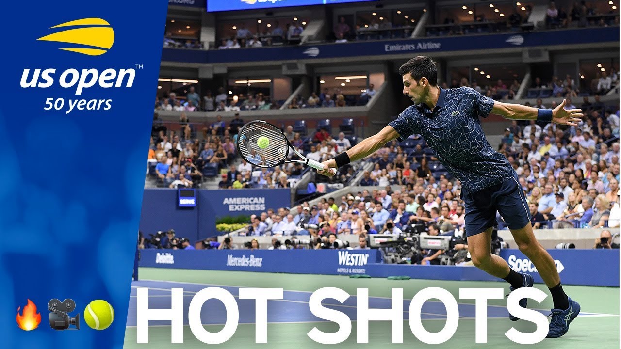 2018 US Open Hot Shot: Novak Djokovic - YouTube