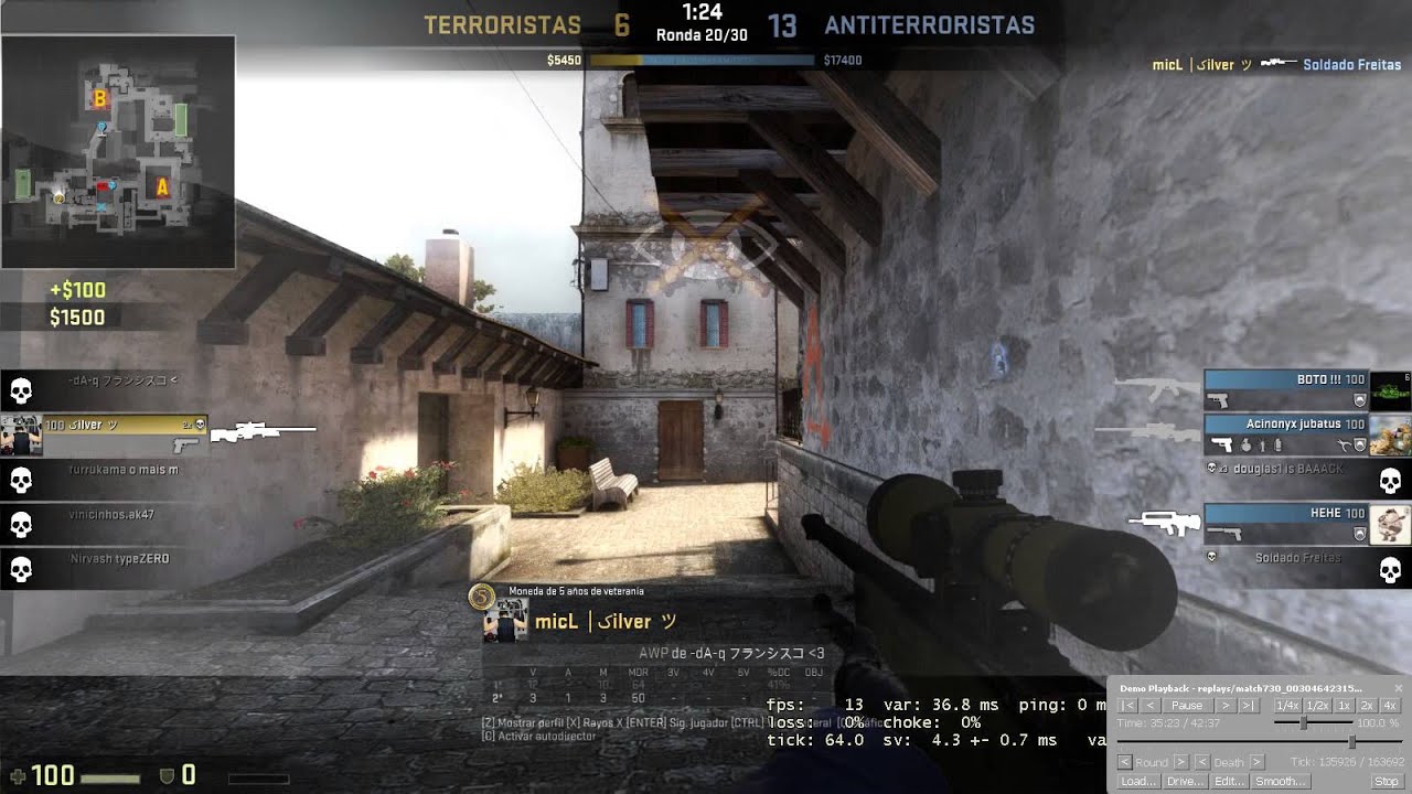 Silver Counter Strike Global Offensive ace! - YouTube