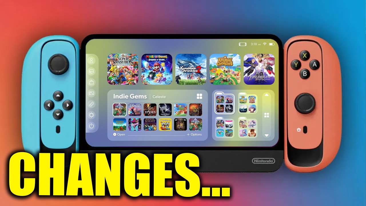 Big Changes to the Nintendo Switch 2 UI - YouTube