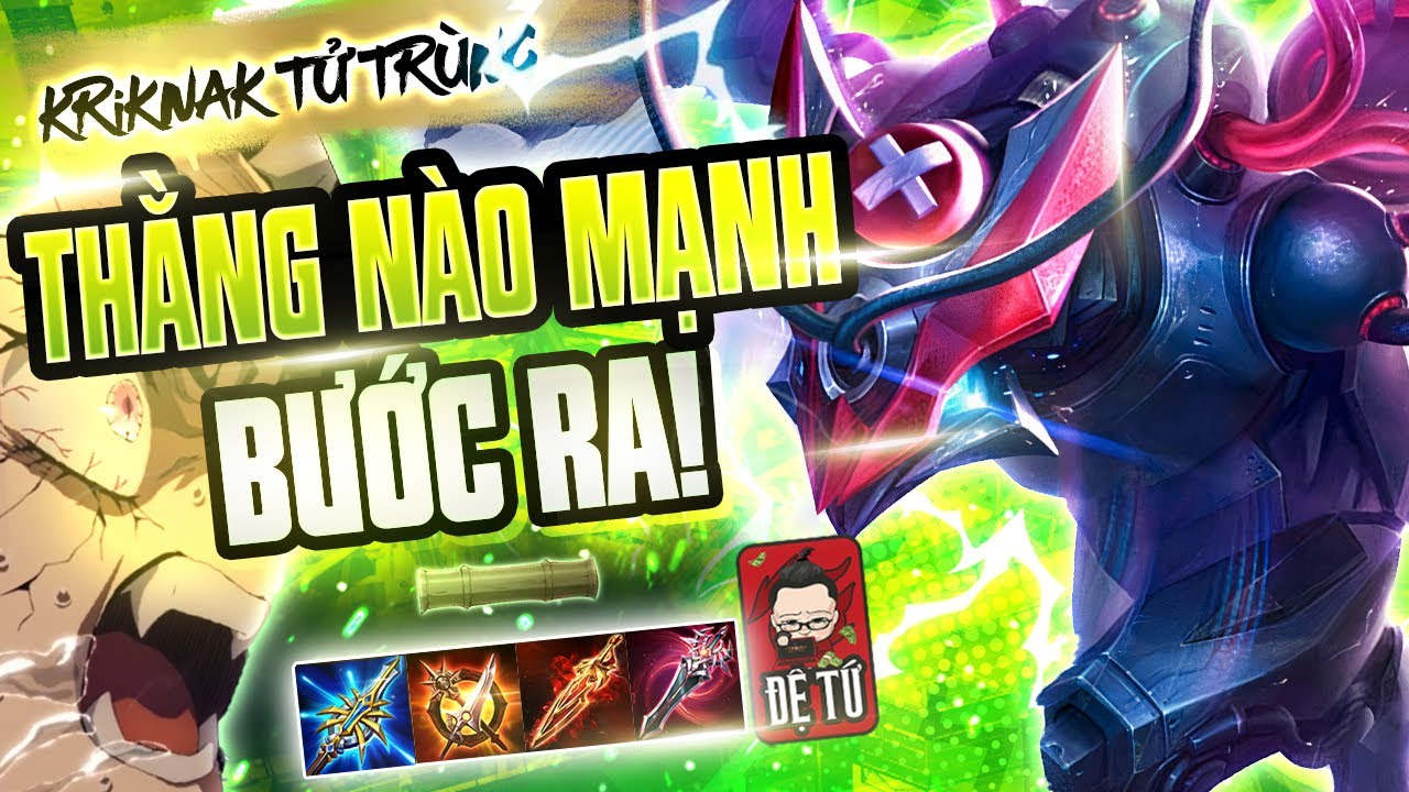 Đ4 TEST SKIN TỬ TRÙNG DDos HÀNG XỊN VS BUILD ĐỒ CỰC MẠNH KRIKNAK OF CAO ...