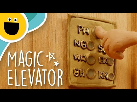 The Magic Letter Elevator (Sesame Studios)