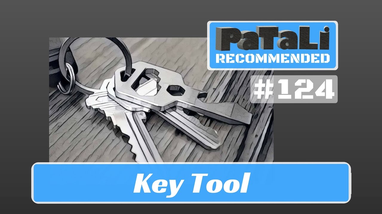 #124 - Titanium Multi Tool Key - YouTube