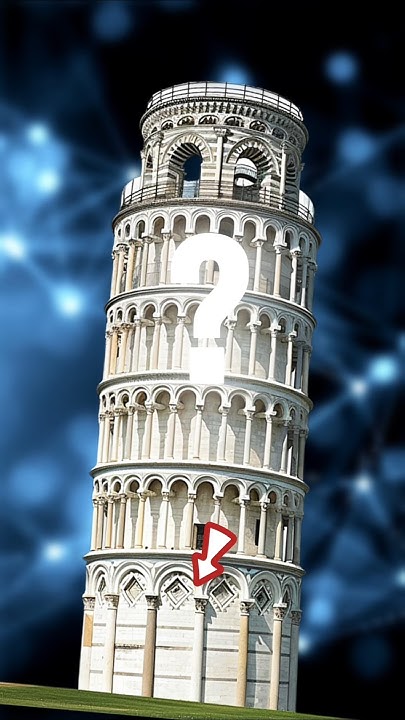 Why The Leaning Tower Of Pisa Fall Down 😱 #shorts #facts - YouTube