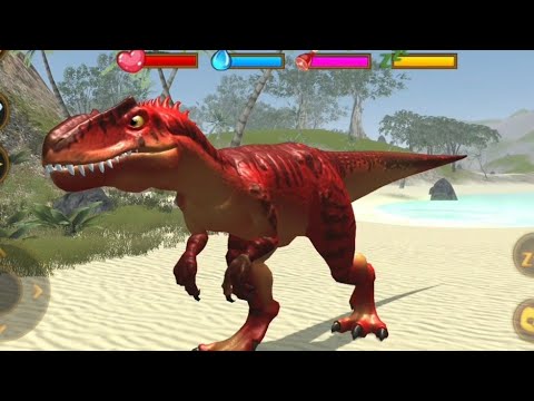 Best Dino Gamer - Allosaurus Dinosaur Simulator Android Gameplay # ...