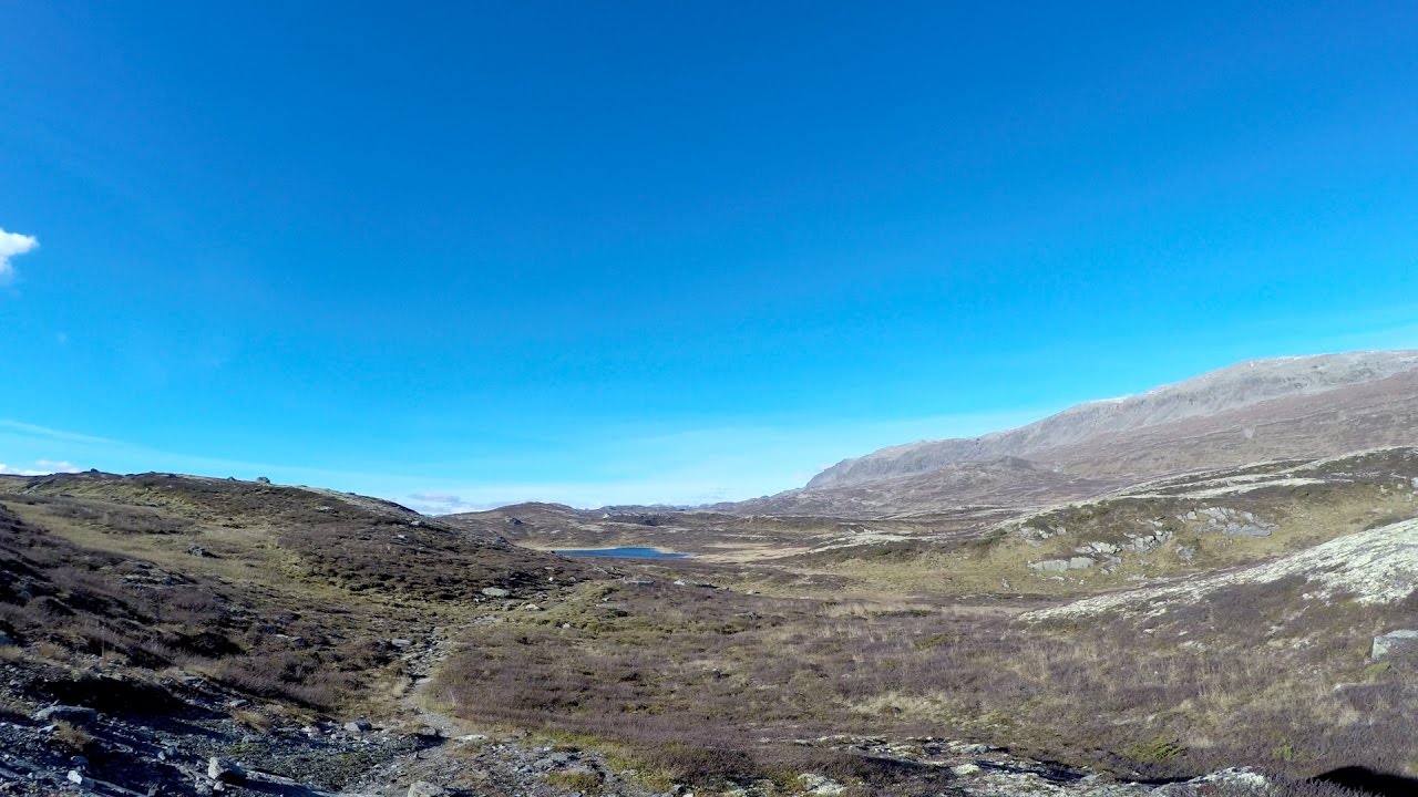 Mountain Trail Running in Norway - 4k Virtual Run - YouTube