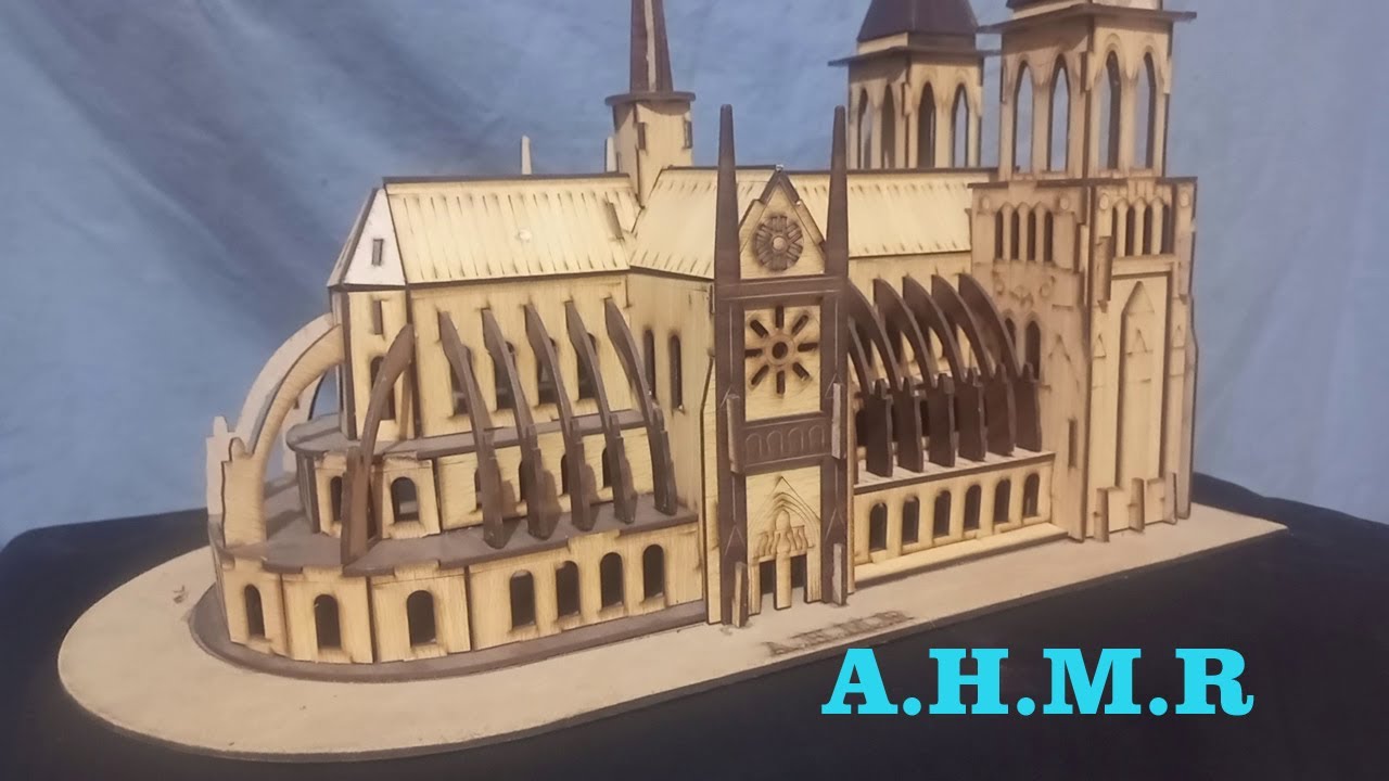 DIY Laser-Cut Miniature House" - YouTube