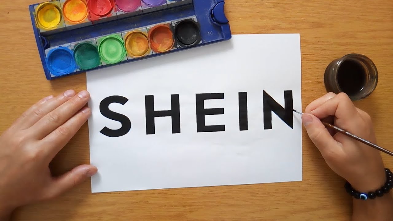 How to draw the SHEIN logo - YouTube
