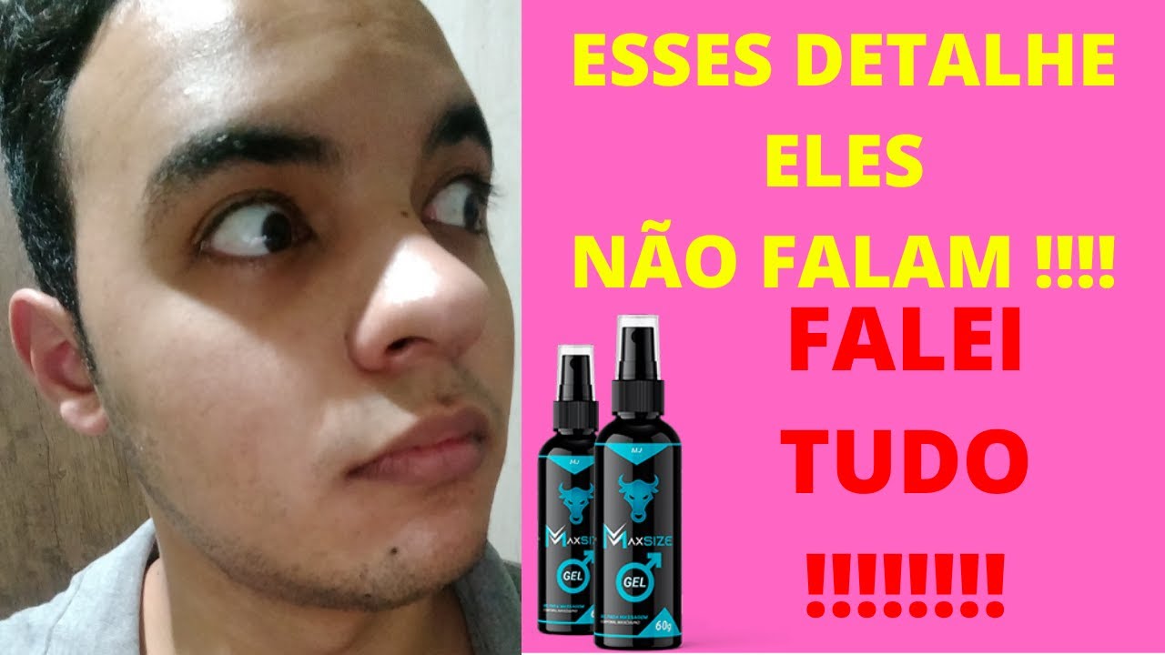 Max Size Gel - Max size gel funciona ? Max size gel onde comprar ? Max ...