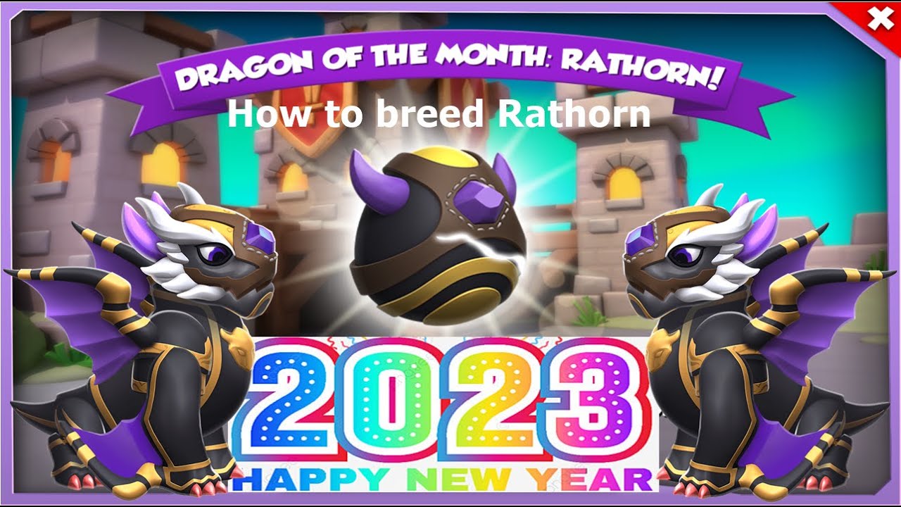 How to Breed Rathorn Dragon-Dragon Mania Legends | Rathorn Dragon All ...