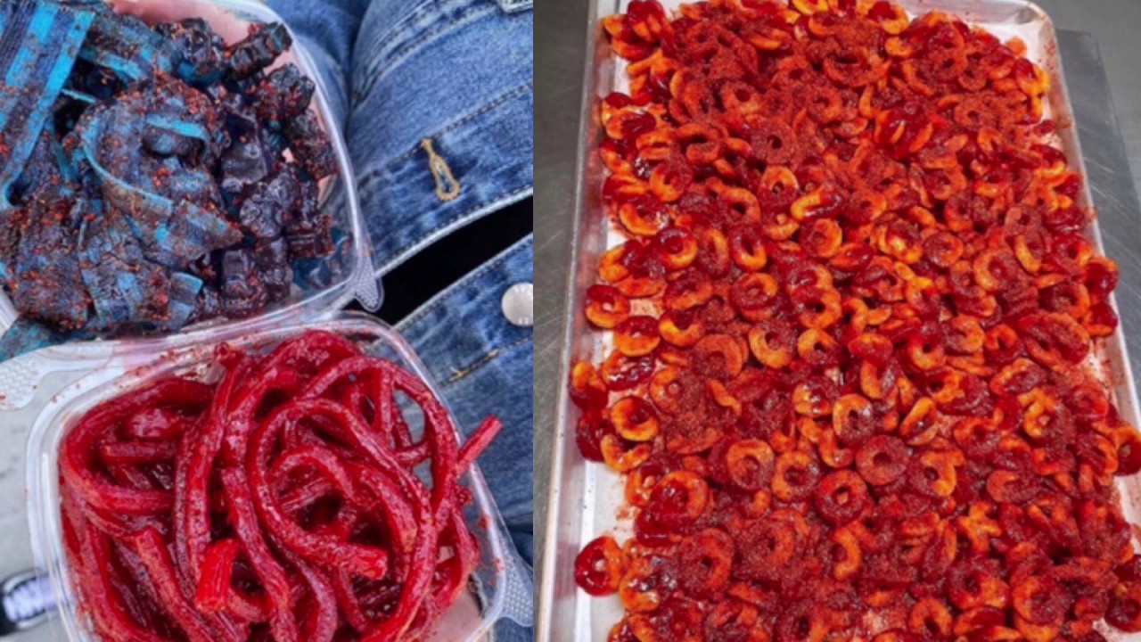 5 of The most delicious chili gummies candy in the world - YouTube