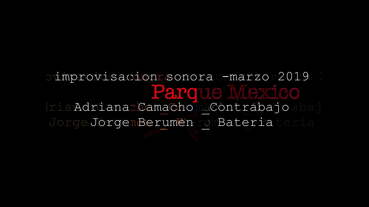 Adriana Camacho & Jorge Berumen _parque mex - YouTube