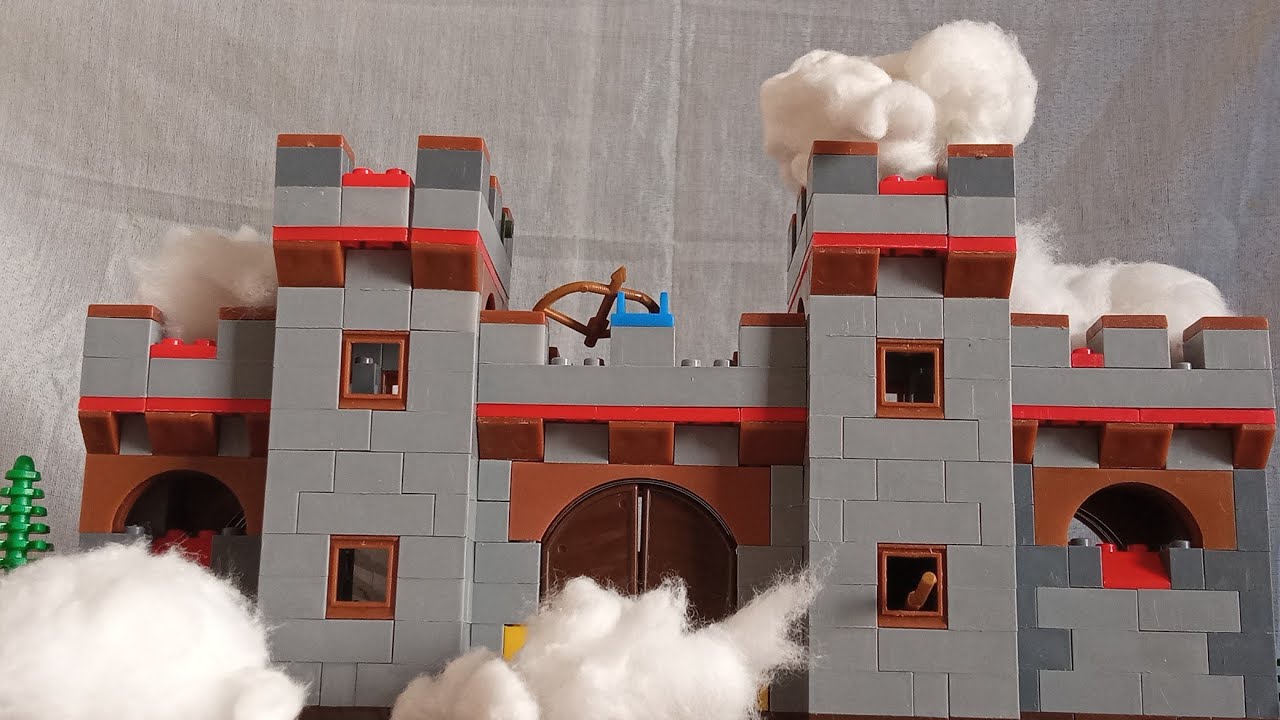The Lego Castel Fight - YouTube
