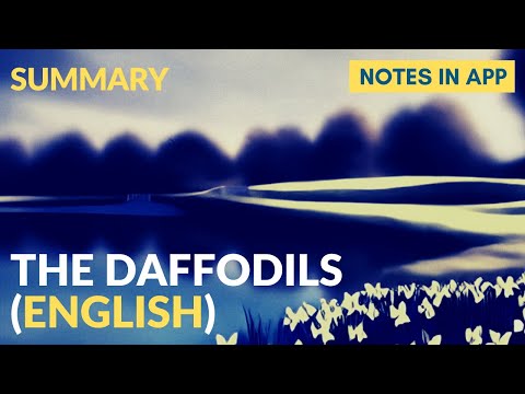 The Daffodils by William Wordsworth | Summary in English - YouTube