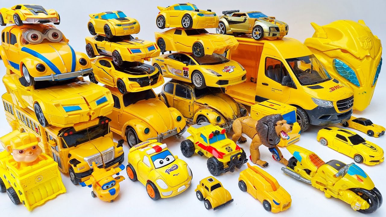 New Collection Yellow TRANSFORMERS Car Park - Rise of the BEASTS ...