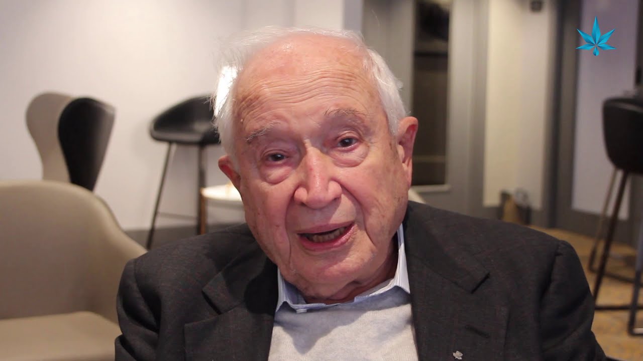 Professor Raphael Mechoulam interviewed by Laura Ramos at the CT-CANN19 ...
