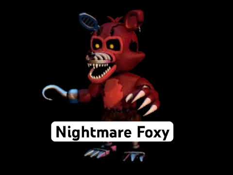 Fnaf world nightmare characters - YouTube