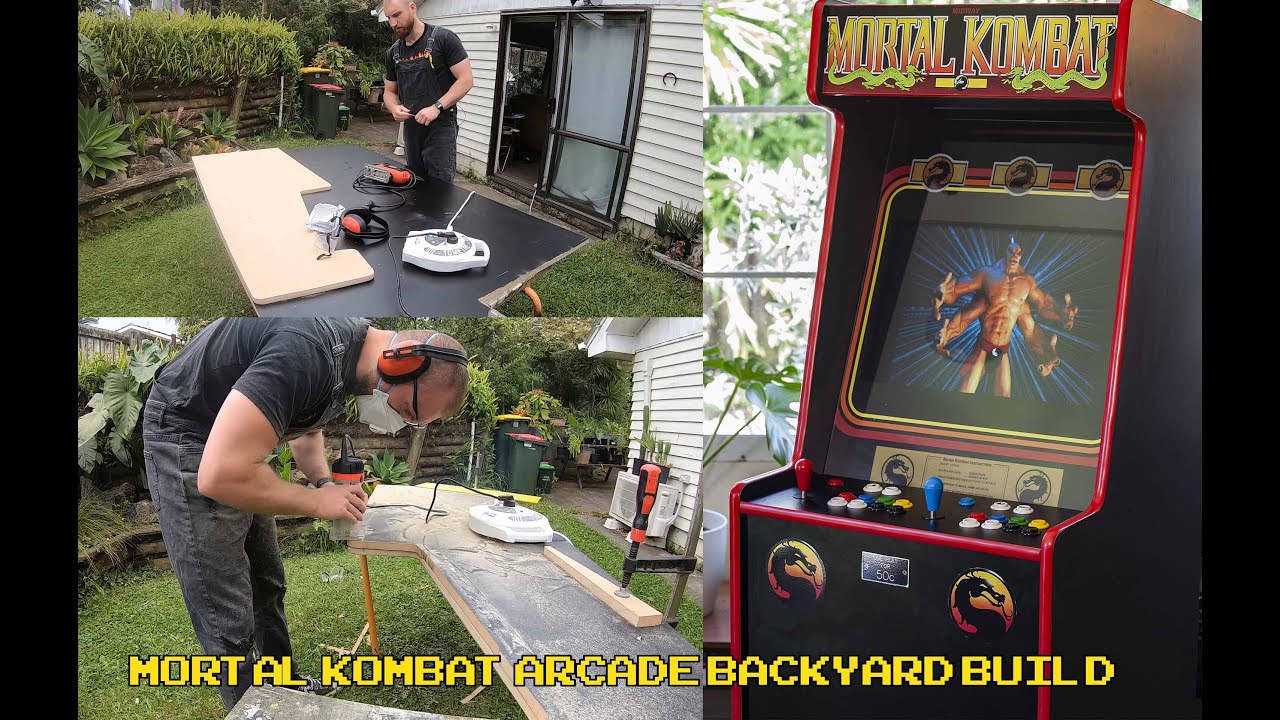Arcade Build | D.I.Y Backyard Project | Mortal Kombat Arcade Build | How to Build an Arcade ...