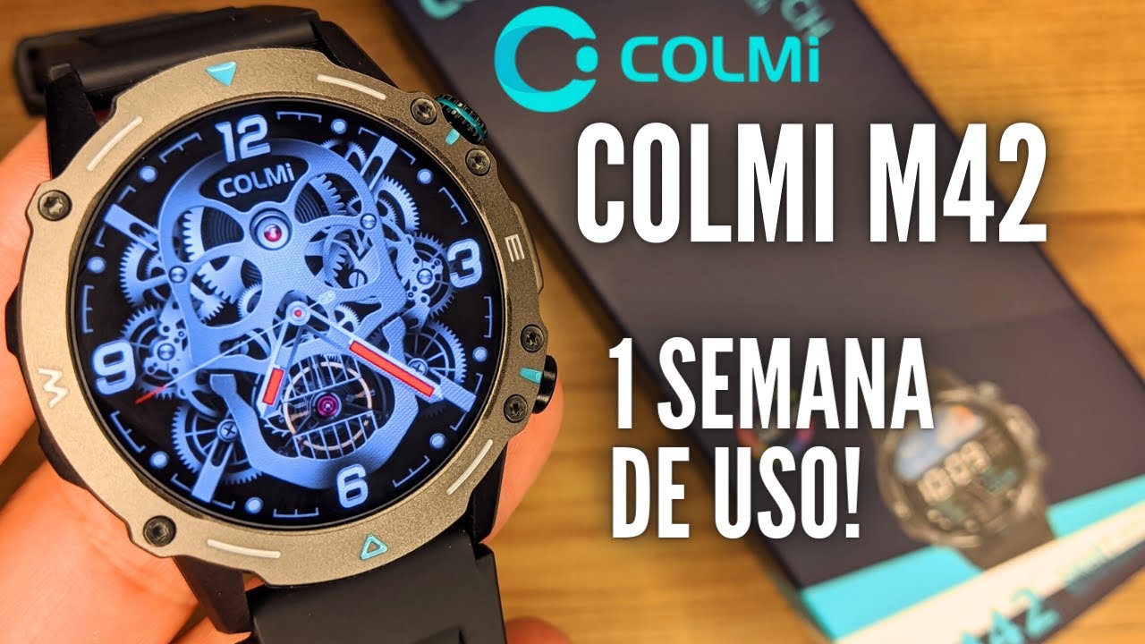 Smartwatch Colmi M42 - Com mais de 1 SEMANA DE USO! - Bateria e Tela ...