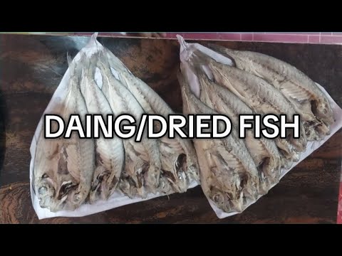 Delicious Fried Daing/Dried fish - YouTube