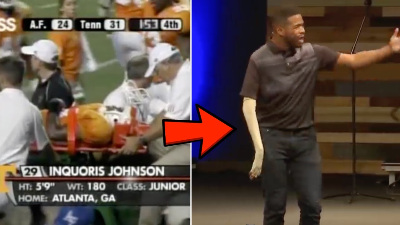 Inky Johnson's RARE Football Injury Explained - From TRAGEDY to ...