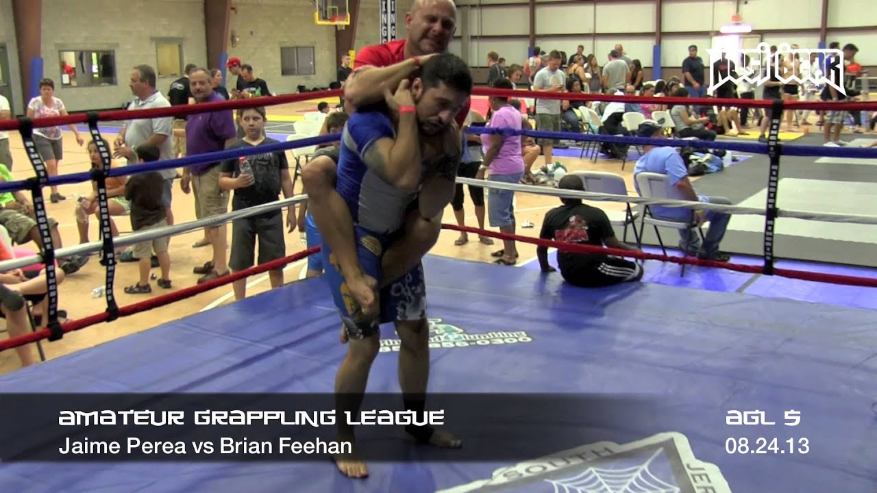 Brian Feehan vs Jaime Perea - AGL 5 Amateur Grappling League™ Crazy ...