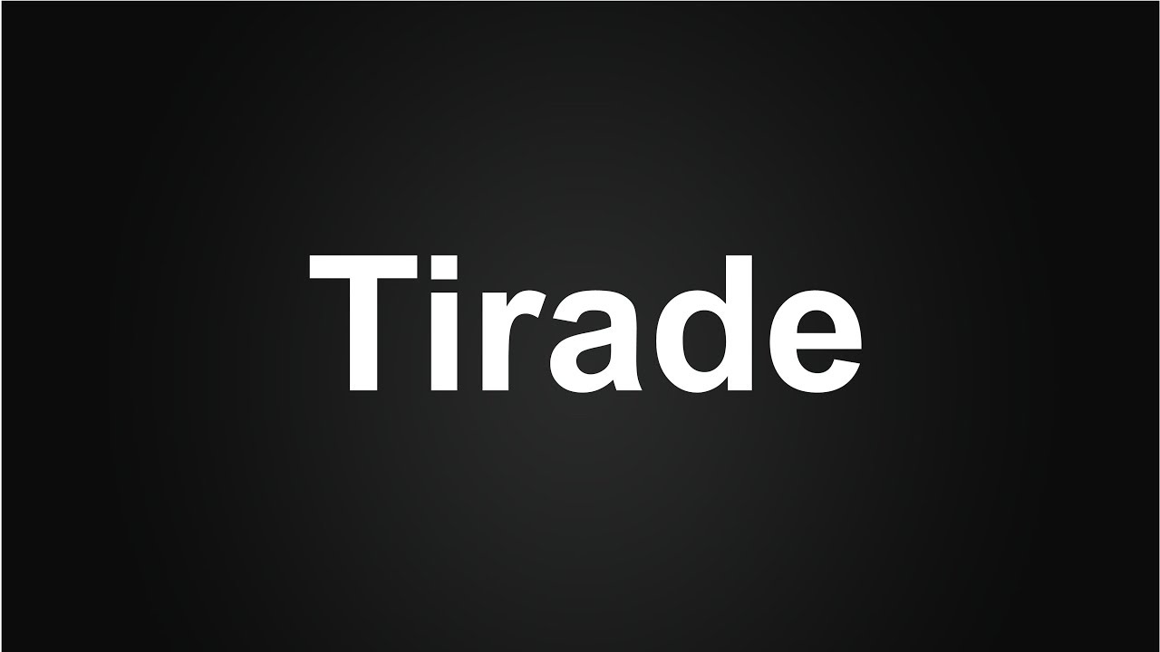 Tirade Meaning in Urdu, How to Say Tirade in English, Tirade Meaning in ...