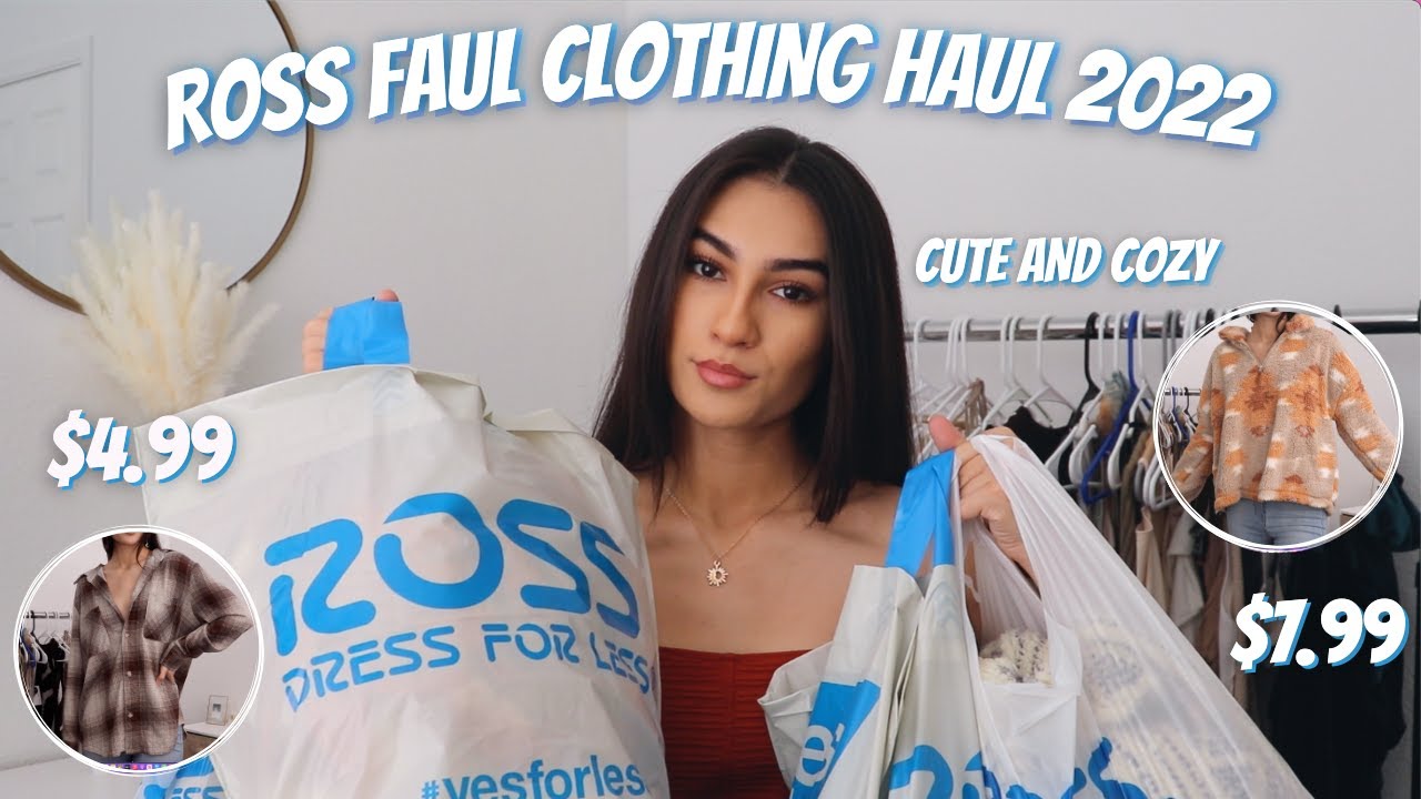 ROSS FALL CLOTHING HAUL 2022 | affordably cute and cozy - YouTube