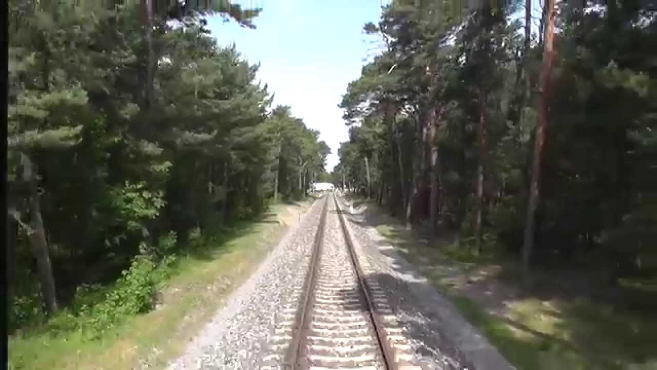 Odcinek Jurata - HEL - przejazd pociągiem TLK Rozewie - YouTube