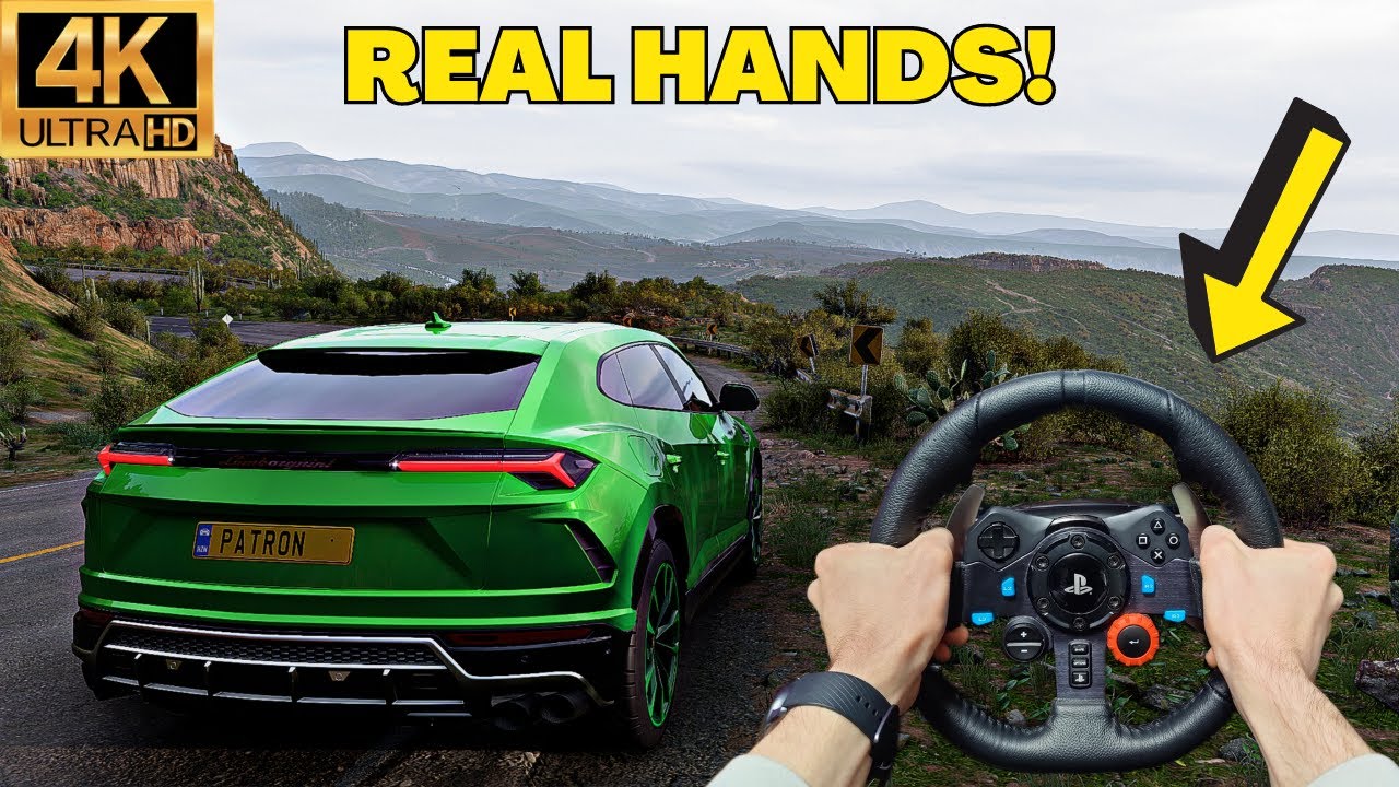 The Most Realistic Gameplay Lamborghini Urus | Real Hands & Steering ...
