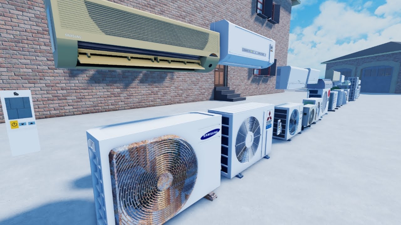 1 Rusty Air Conditioner Display - YouTube