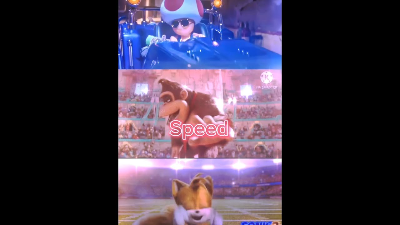 Toad Vs Donkey Kong Vs Tails - YouTube