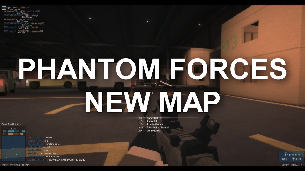 Phantom Forces: The New Warehouse Map! (Clean Scar SSR Clip) - YouTube