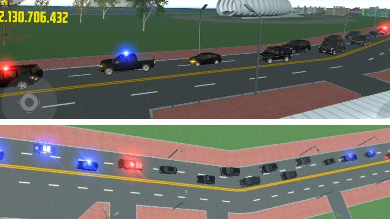 Presidential motorcade || Car Simulator 2 || Convoy || Gameplay ...