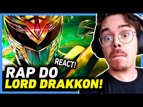 FIZERAM UM RAP DE LORD DRAKKON - Reagindo ao RAP do M4rkim (REACT)