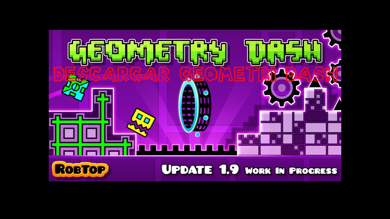 DESCARGAR GEOMETRY DASH PARA PC - YouTube