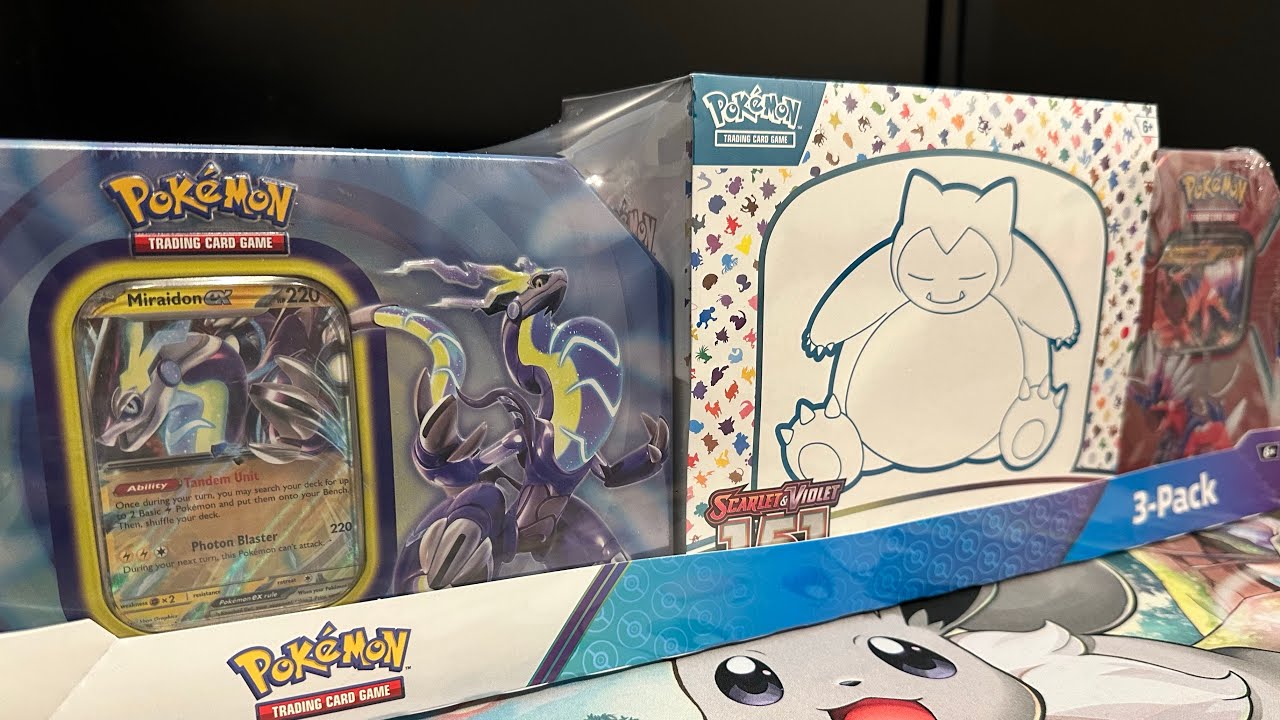 Opening the NEW Pokemon TCG Costco 3 pack w/ 151! - YouTube