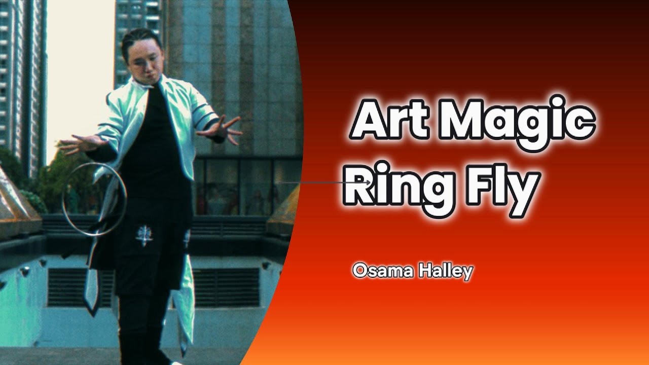 Master Of Magic - Linking Ring Fly - Osama Halley - YouTube