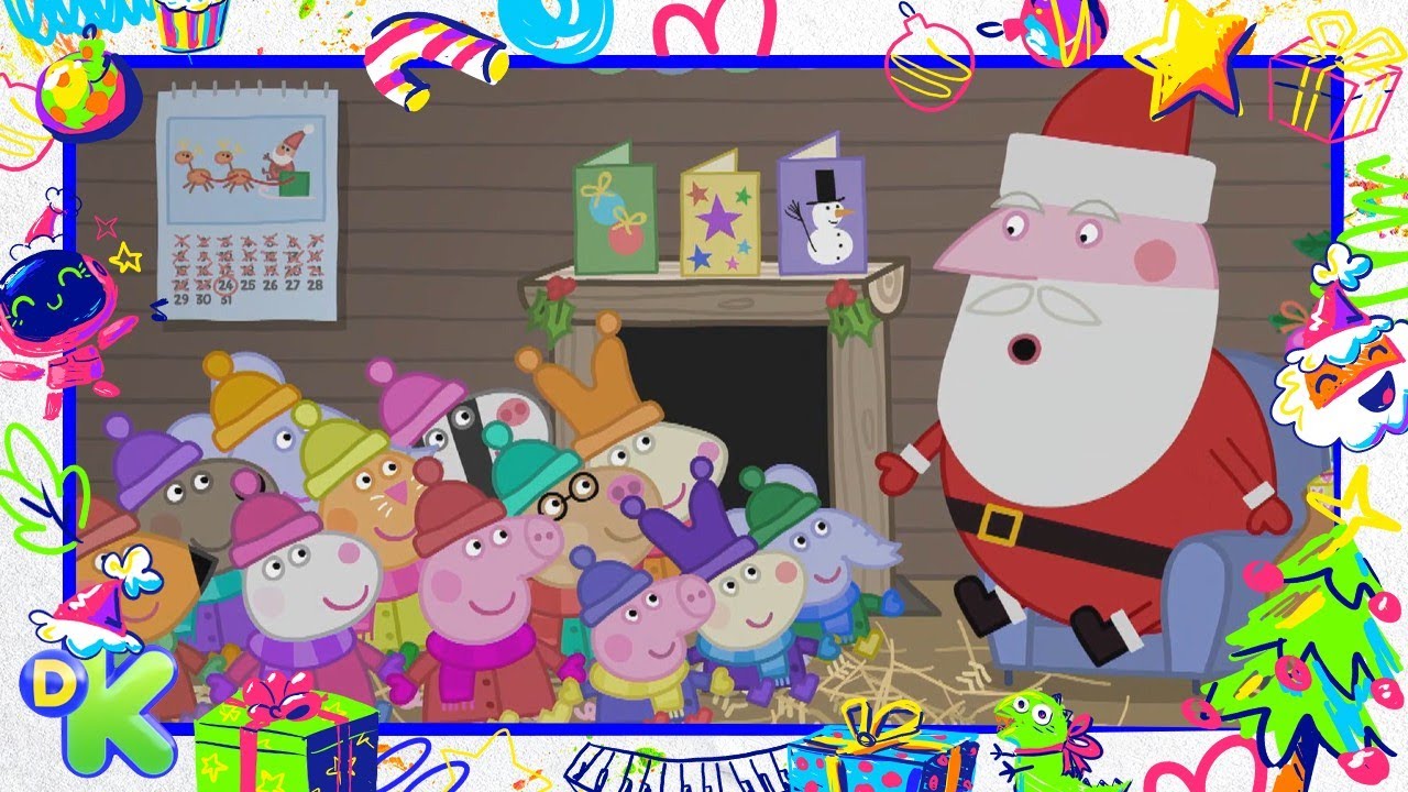 Esperando la llegada de Santa Claus | Peppa Pig | Discovery Kids ...
