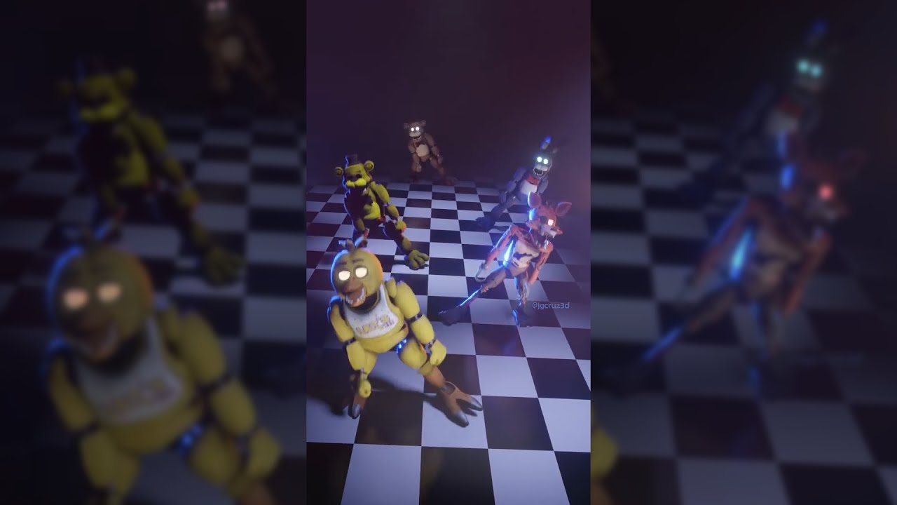 Everyone joins the party - Five Nights at Freddy's - FNAF - Seamlessly ...