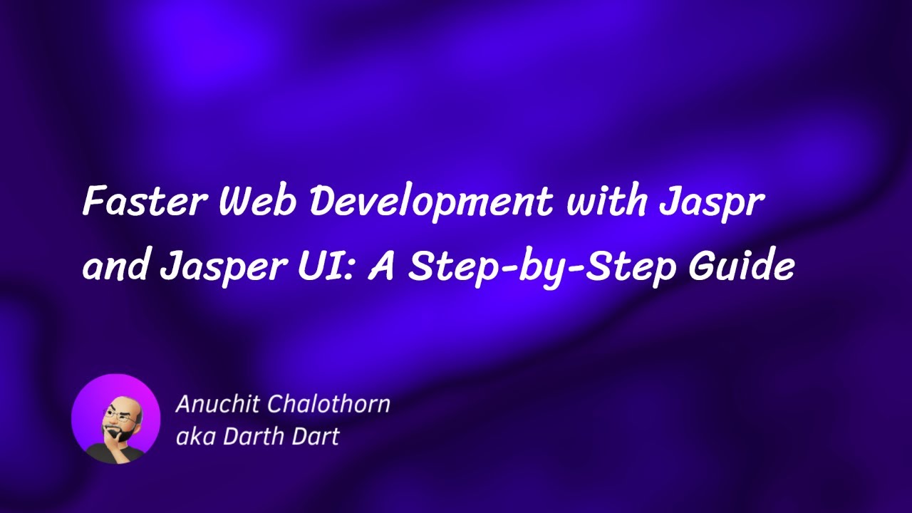 Dart แบบ Dart Dart EP202: Faster Web Development with Jasper Dart and ...
