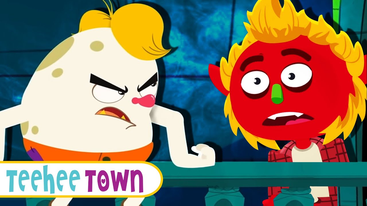 Spooky Scary Skeleton Songs For Kids | Humpty Grumpy Sat On A Wall Song ...