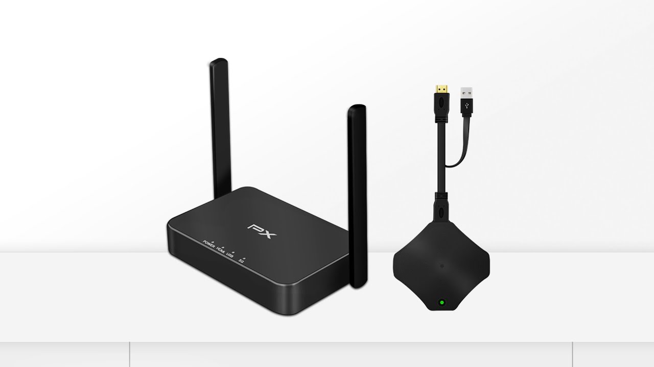 PX Wireless Presentation System Hdmi Transmitter & Receiver Coference ...