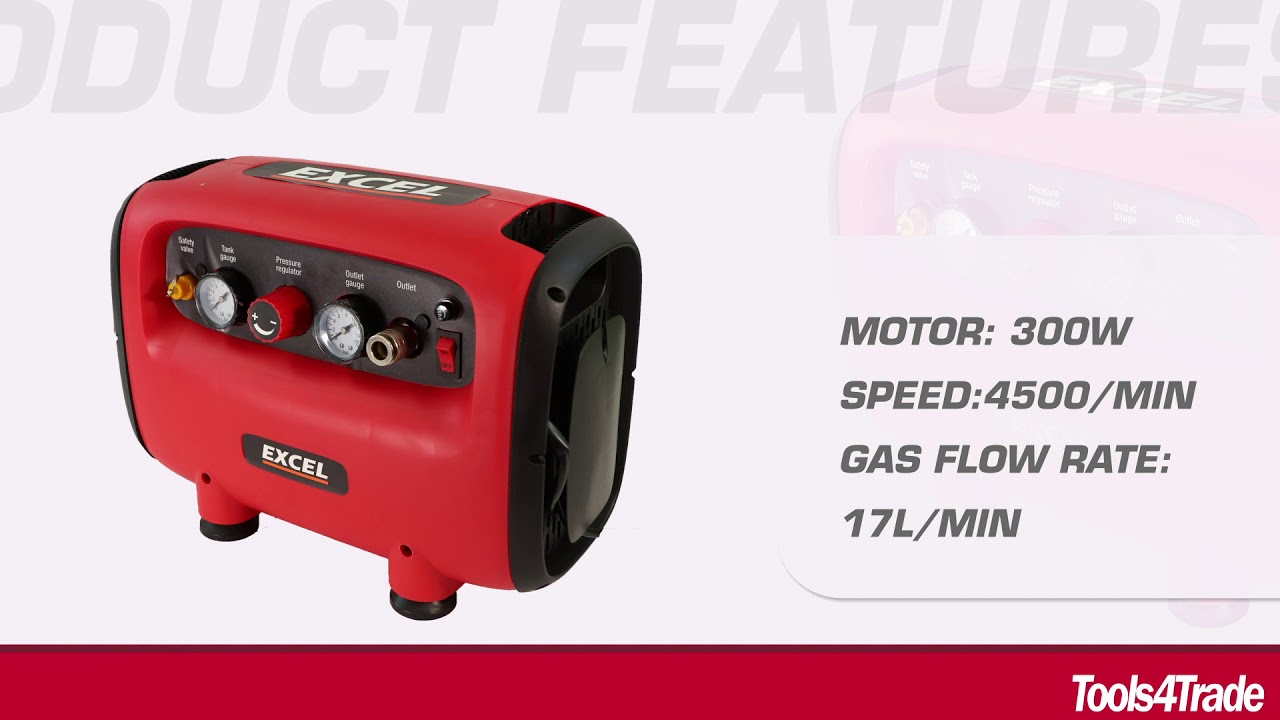 EXCEL COMPACT COMPRESSOR 6L OUT NOW! - YouTube