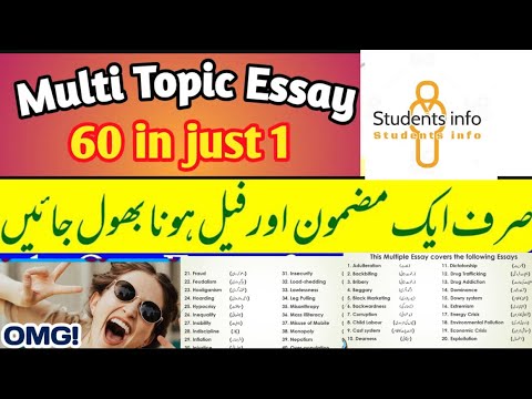 multiple essays multi essay english multi topic essay all in one one ...
