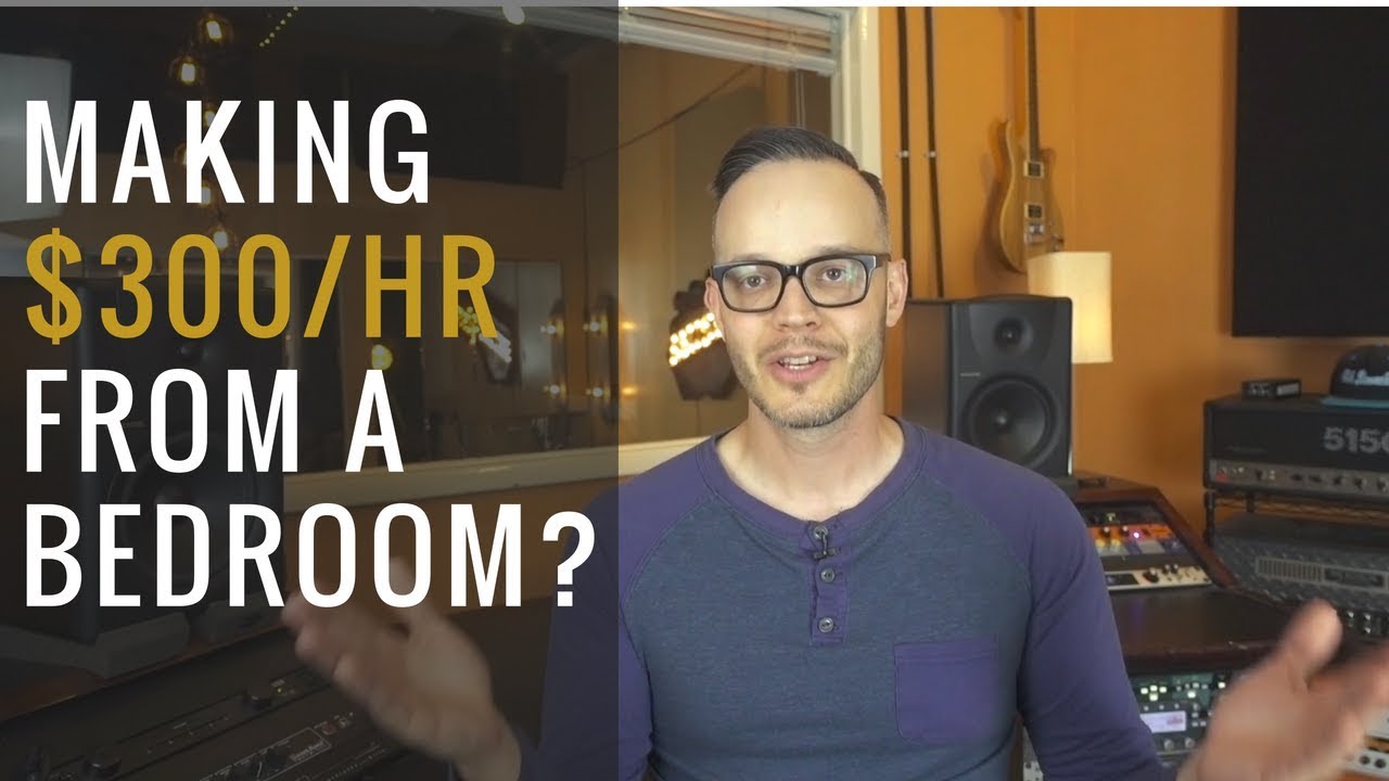 How I Make Over $300/hr From My Home Recording Studio - YouTube
