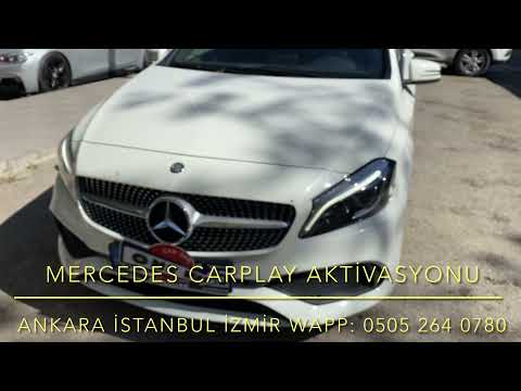 Mercedes A180 B180 CLA CLS  GLA  GLE  SL CarPlay Aktivasyonu Ankara İstanbul İzmir