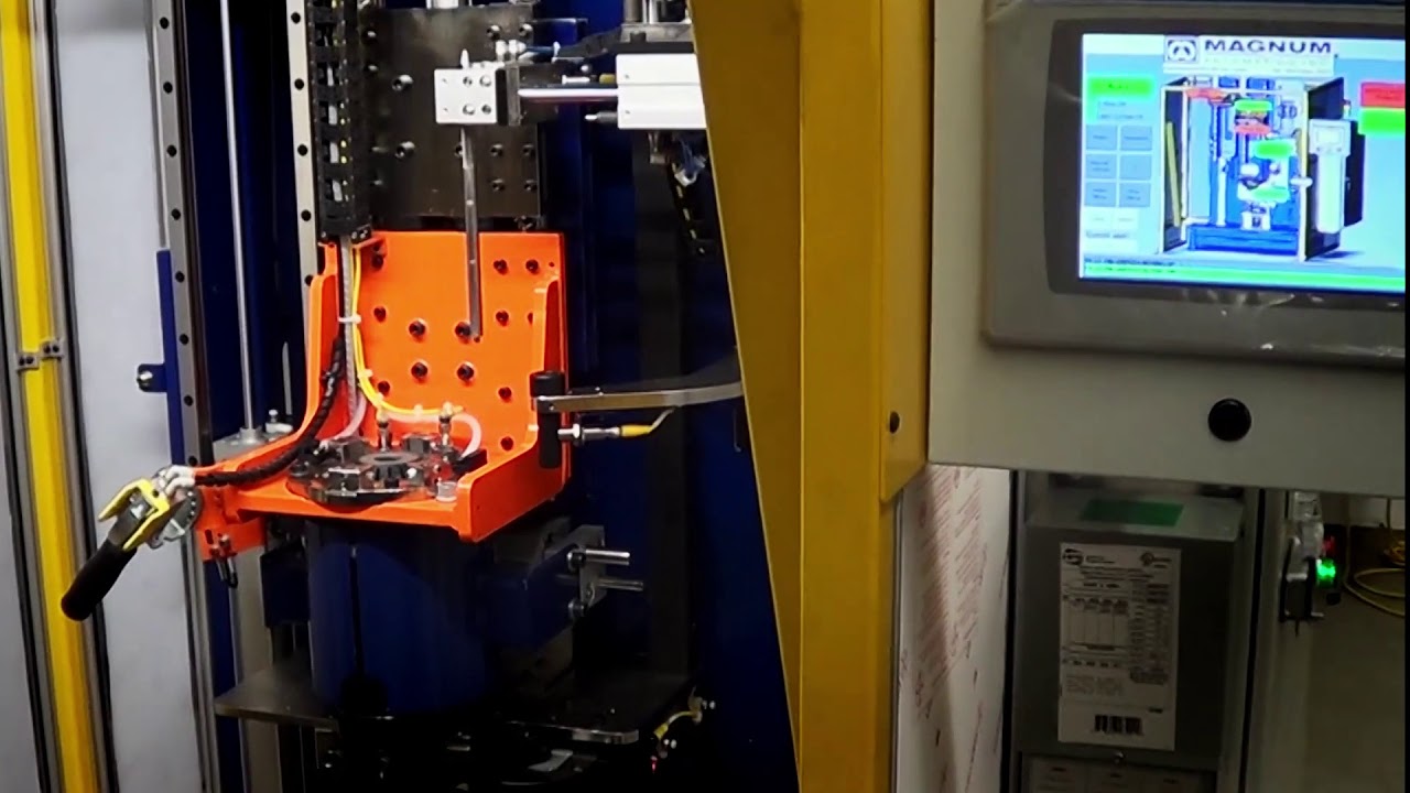 Coil Over Strut Assembly Machine (COSAM) - YouTube