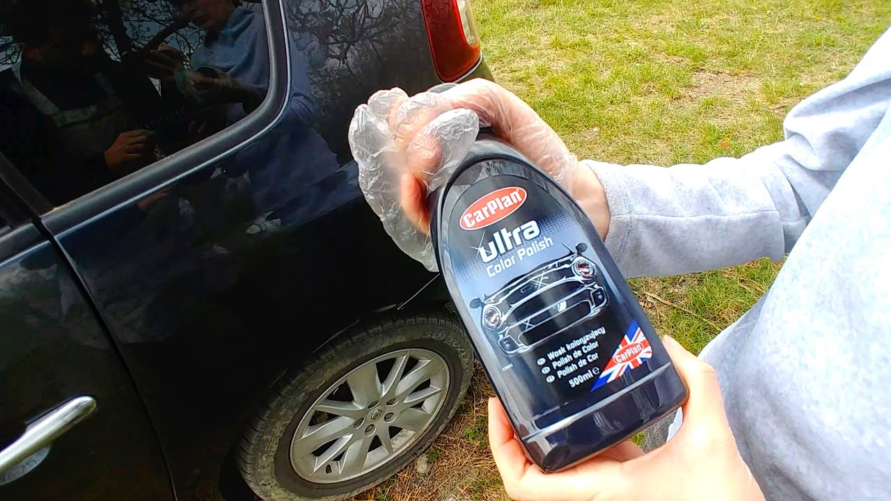 How to make car body Scratches much Less Visible? (CarPlan Color Polish ...